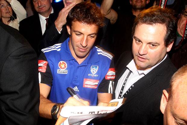 Del Piero charms media pack - A-Leagues