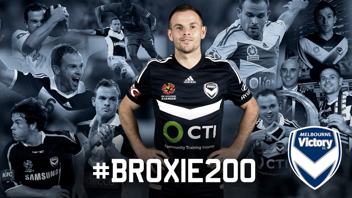 Victory's Broxham set for 200 game milestone - A-Leagues