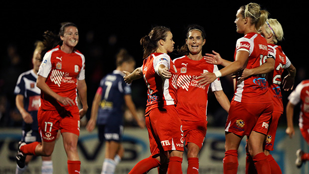 Lady Reds strike late to stun Victory - A-Leagues