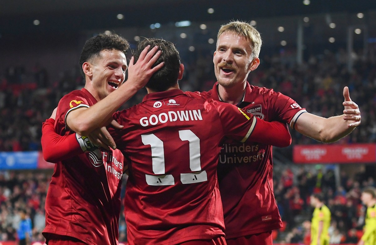 Adelaide 2-0 Wellington: Goodwin scores twice in A-League knockout final