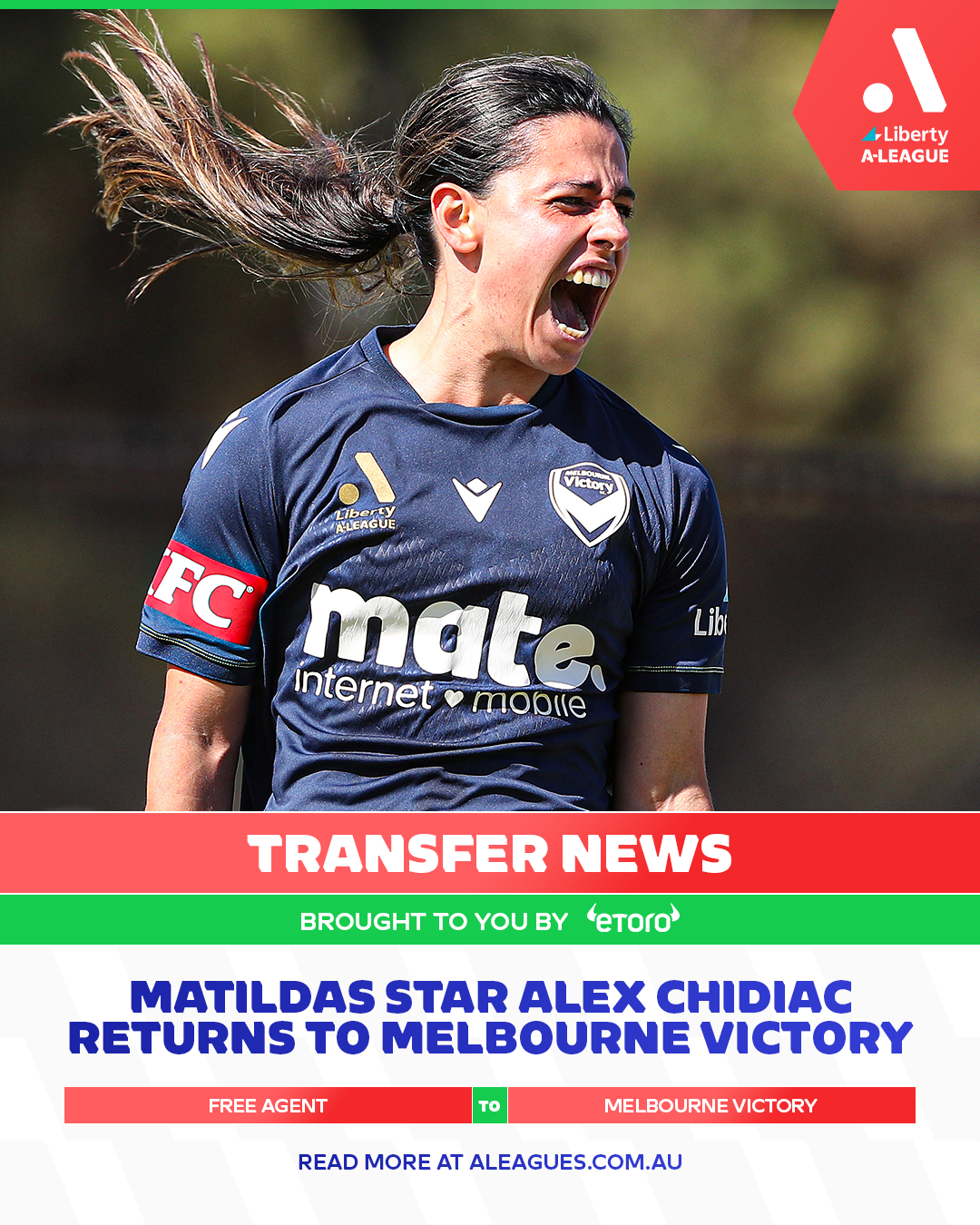 Huge A-League coup as Matildas star comes home: 'She's invaluable'