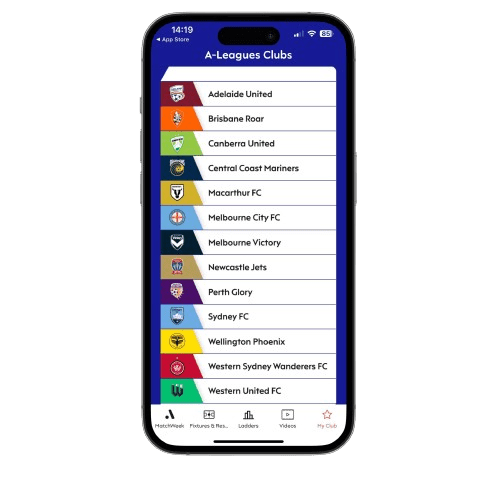 A-Leagues App | The Ultimate MatchWeek Companion
