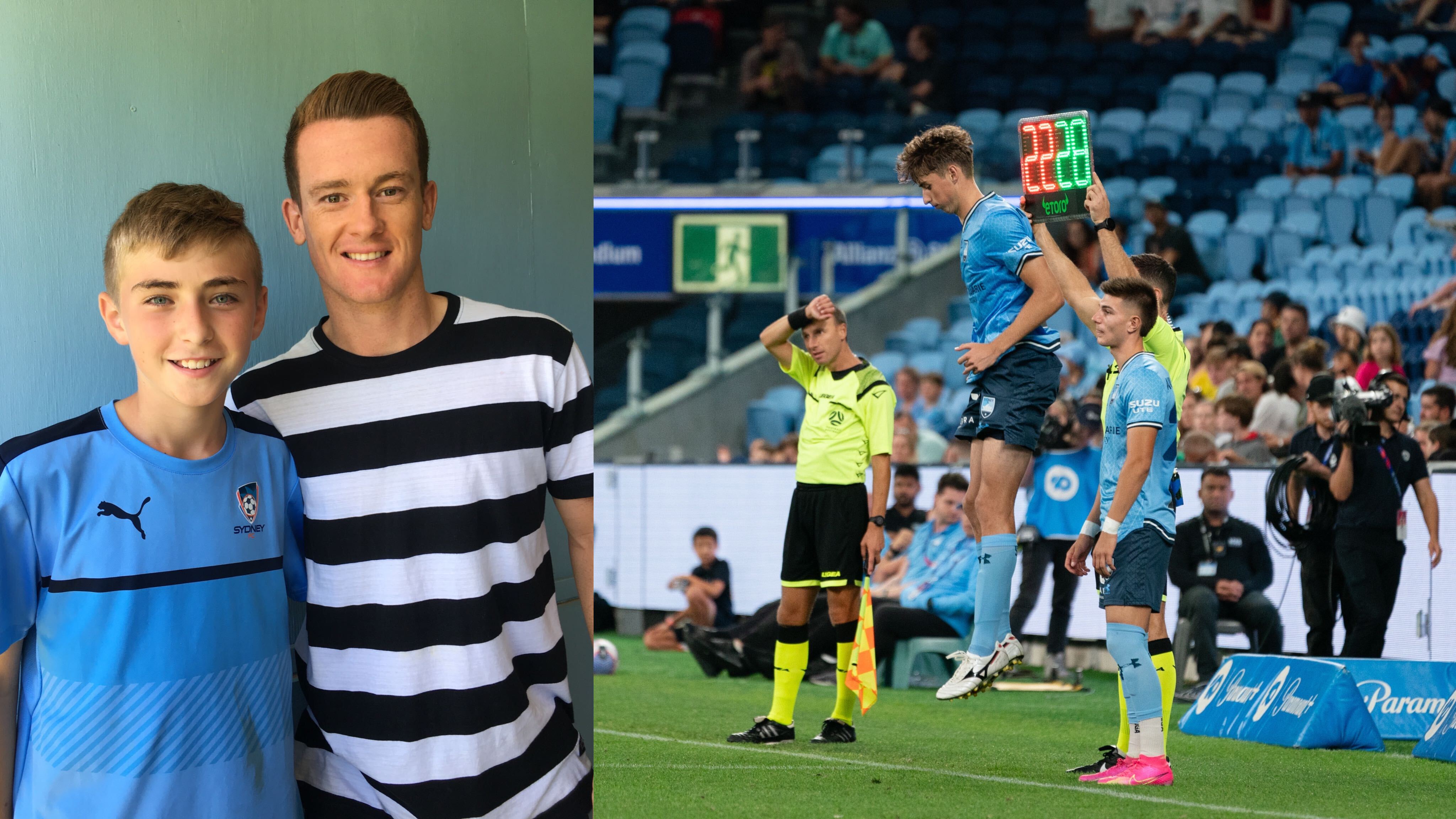Sydney teen completes 8-year journey with first pro deal: 'A coach's dream'