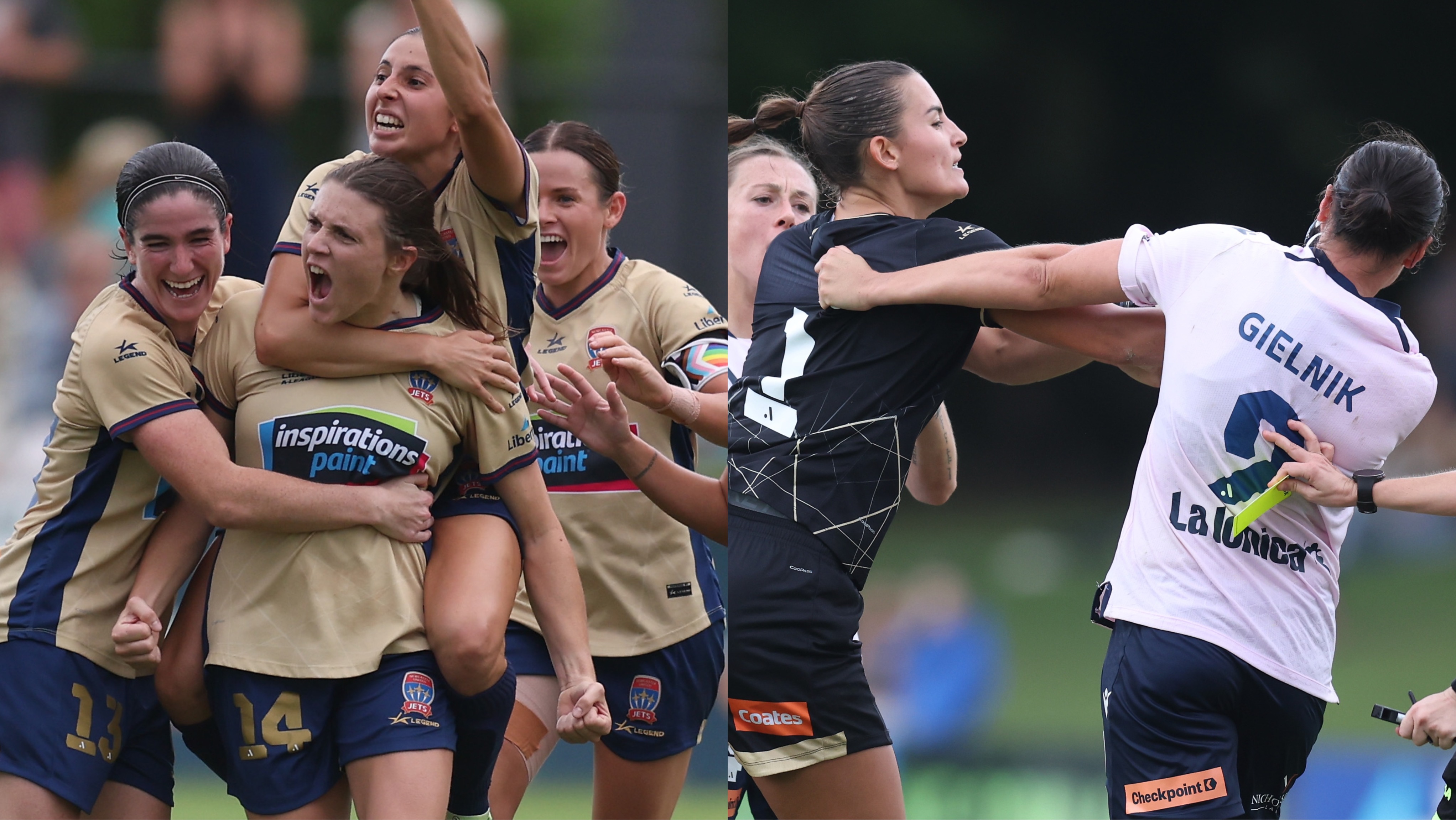 Newcastle 3-2 Victory: Melina Ayres double in five-goal thriller as Jets keep finals hopes alive