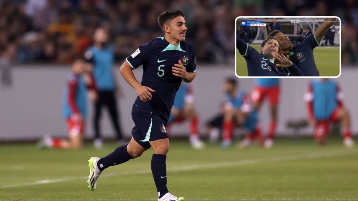 Nisbet's promise to teammates after Socceroos debut & a 'special' goal ...