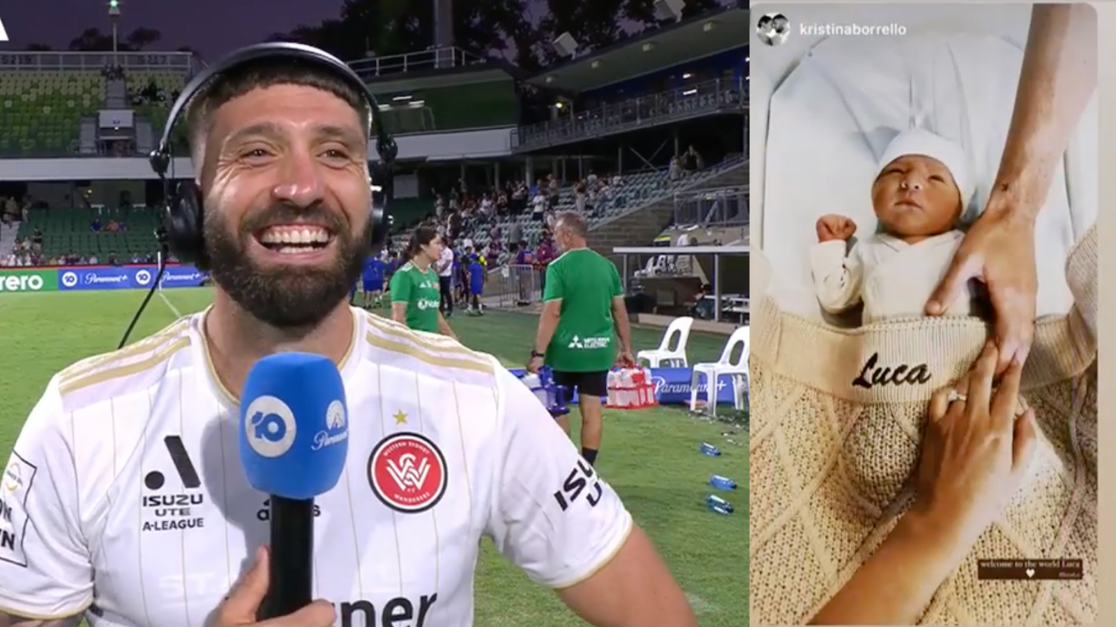 New dad's 'tears of joy' detail highs and lows of tumultuous week for ...