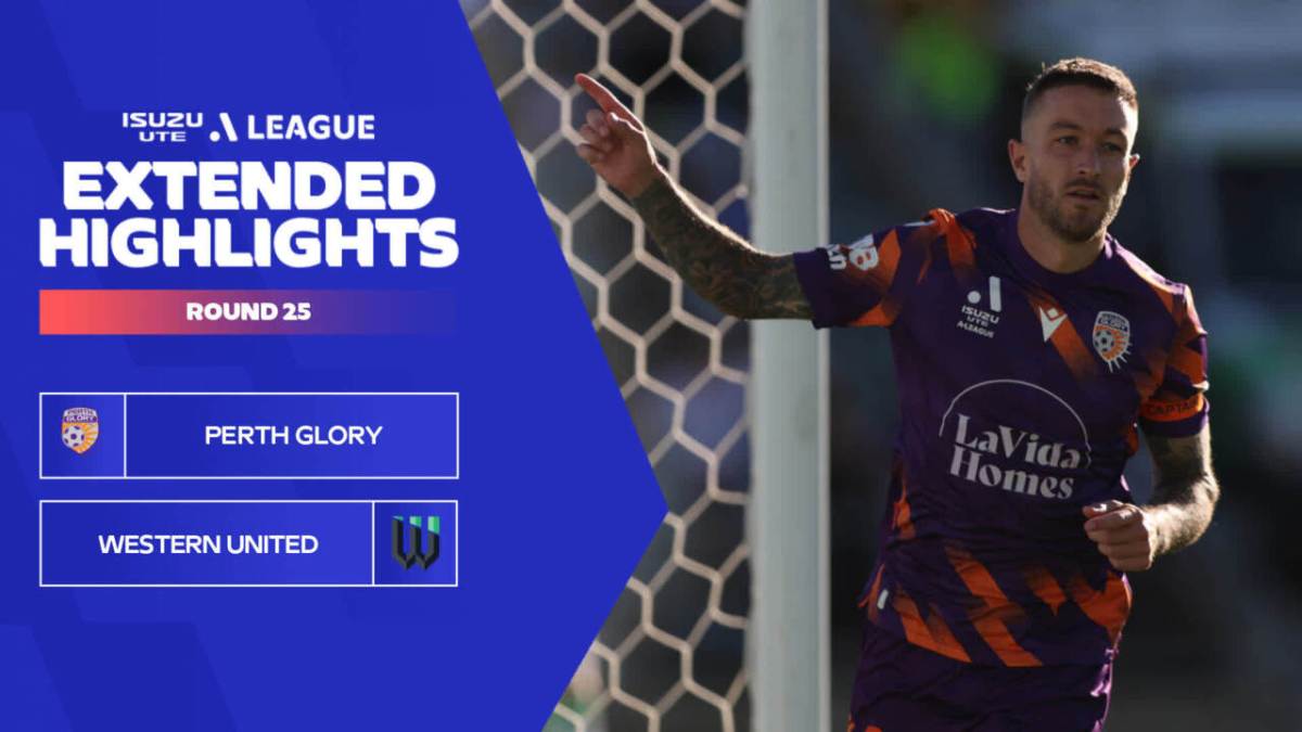 Perth Glory v Western United FC – Extended Highlights | Isuzu UTE A-League 2023-24 | Round 25 ...
