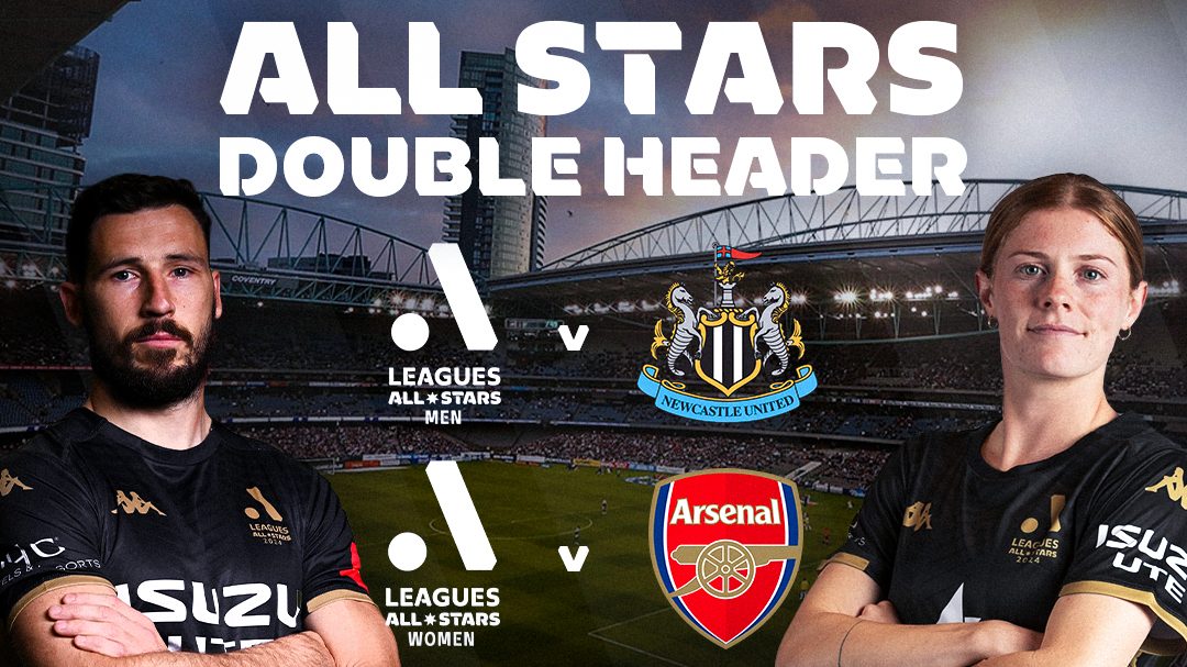 Everything you need to know about A-League All Stars v Newcastle, Arsenal