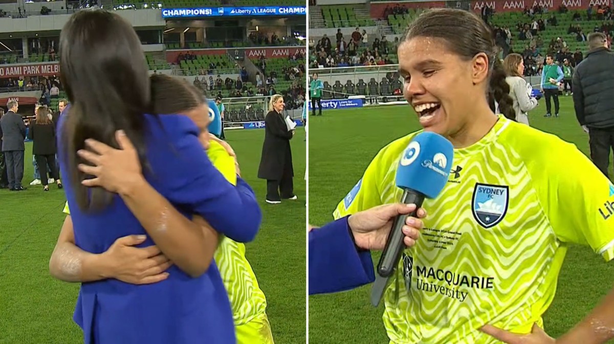 Jada Whyman breaks down in special Grand Final interview - A-Leagues