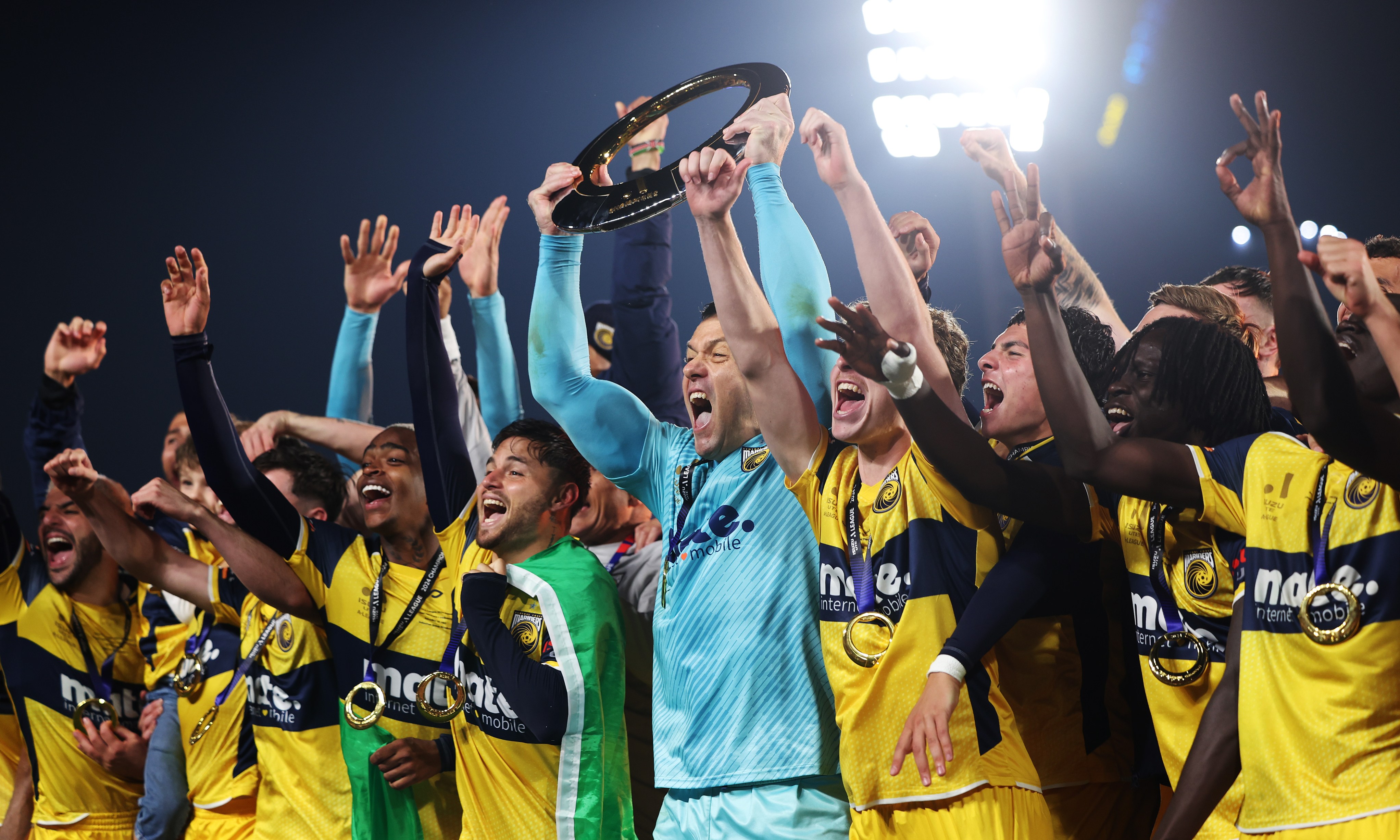 Mariners 3-1 Victory: Central Coast secure trophy treble in A-League Grand Final thriller