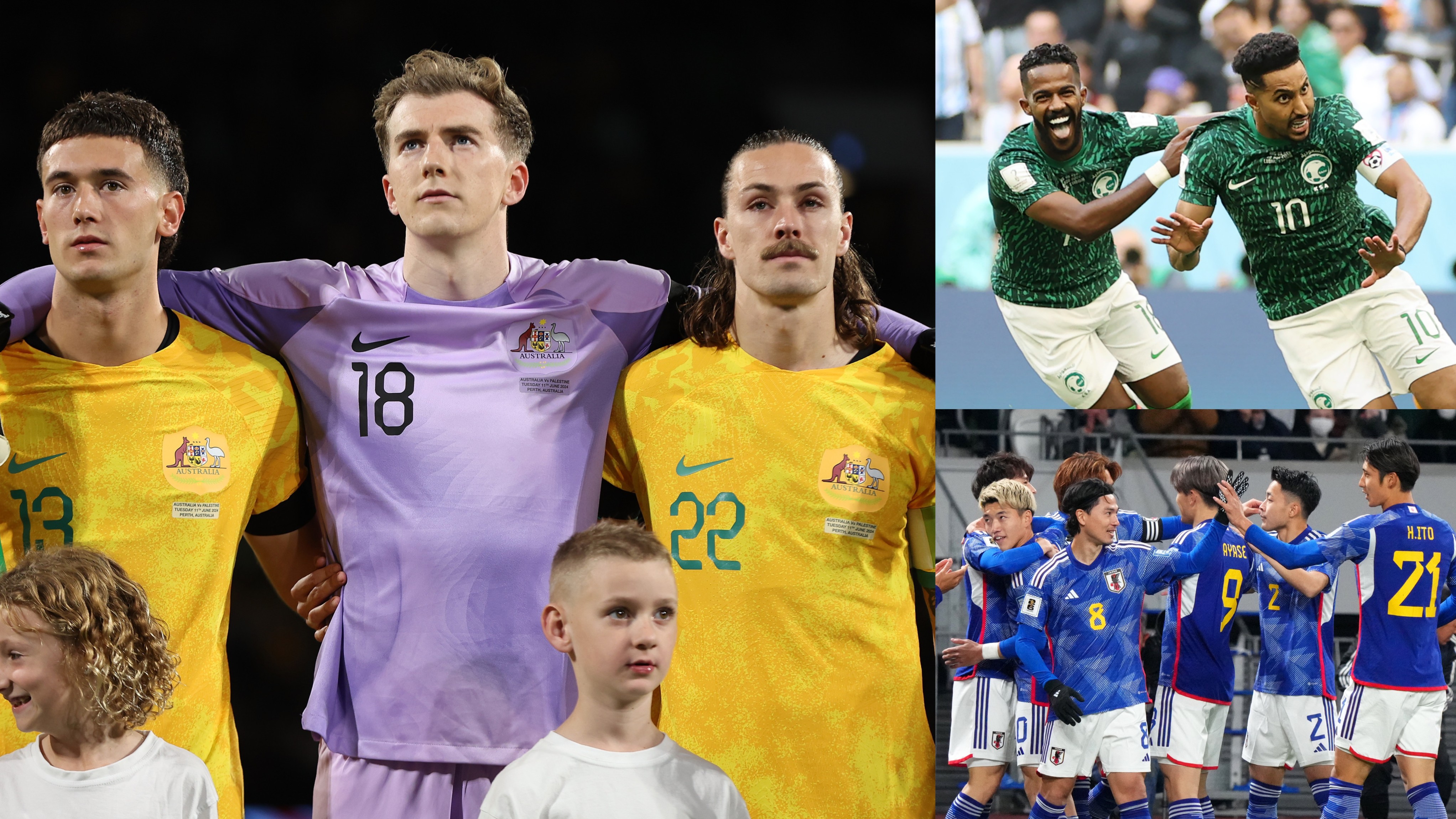 Socceroos to face Japan, Saudi Arabia as World Cup qualifying groups ...