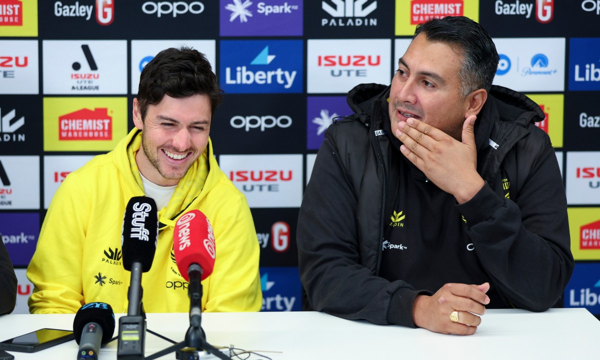 WATCH: Marco Rojas' first press conference after Wellington return