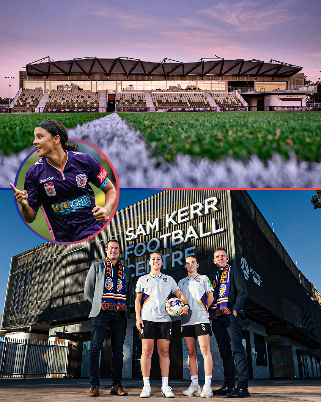 Perth Glory announce Sam Kerr Football Centre as new ALW base