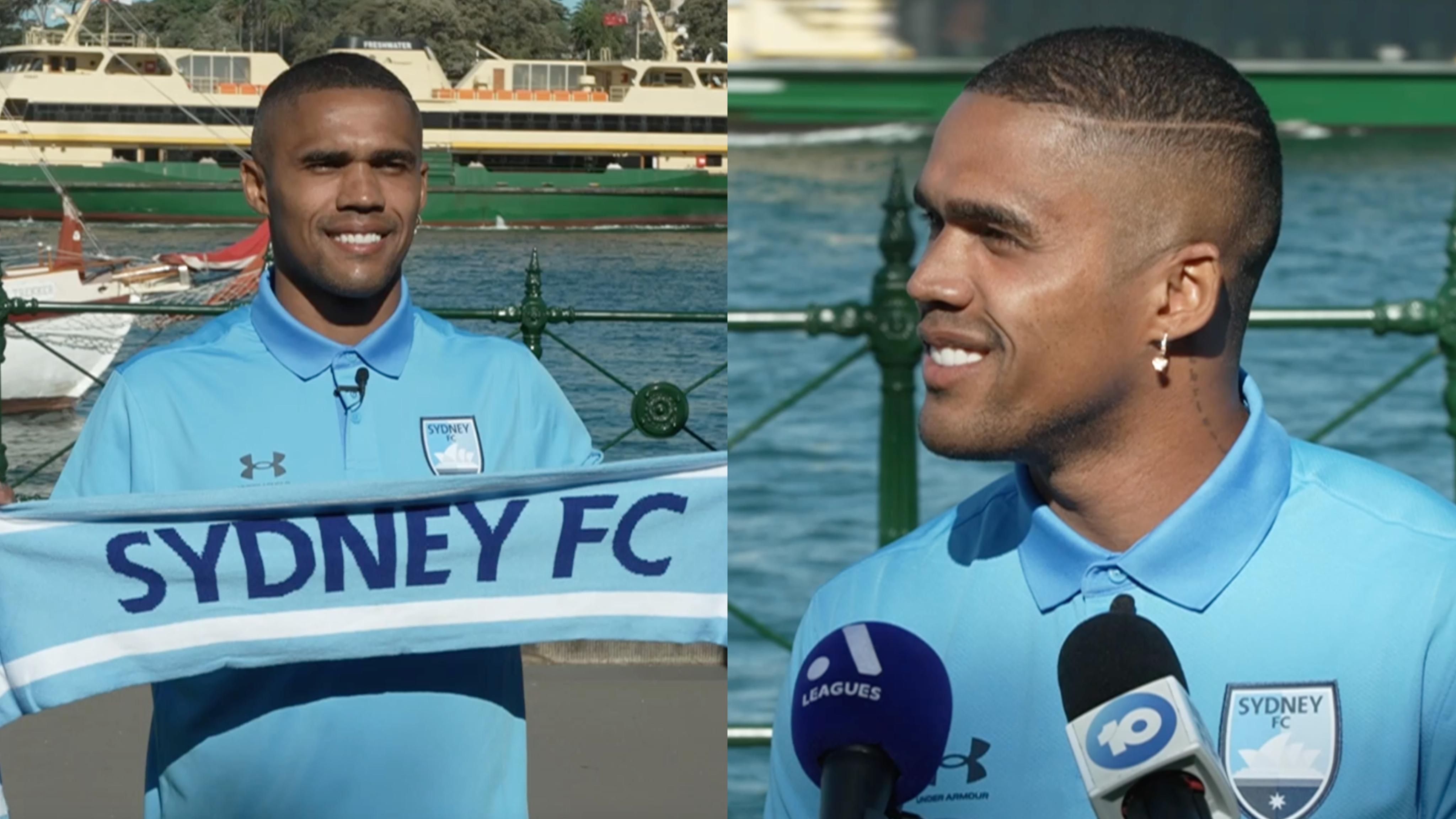 WATCH: Douglas Costa's first Sydney FC press conference