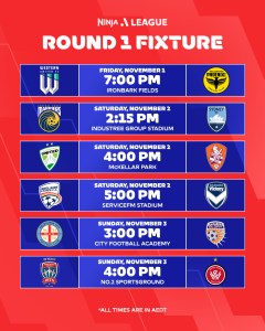 A-League Women 2024-25 draw: Full fixture, dates, times