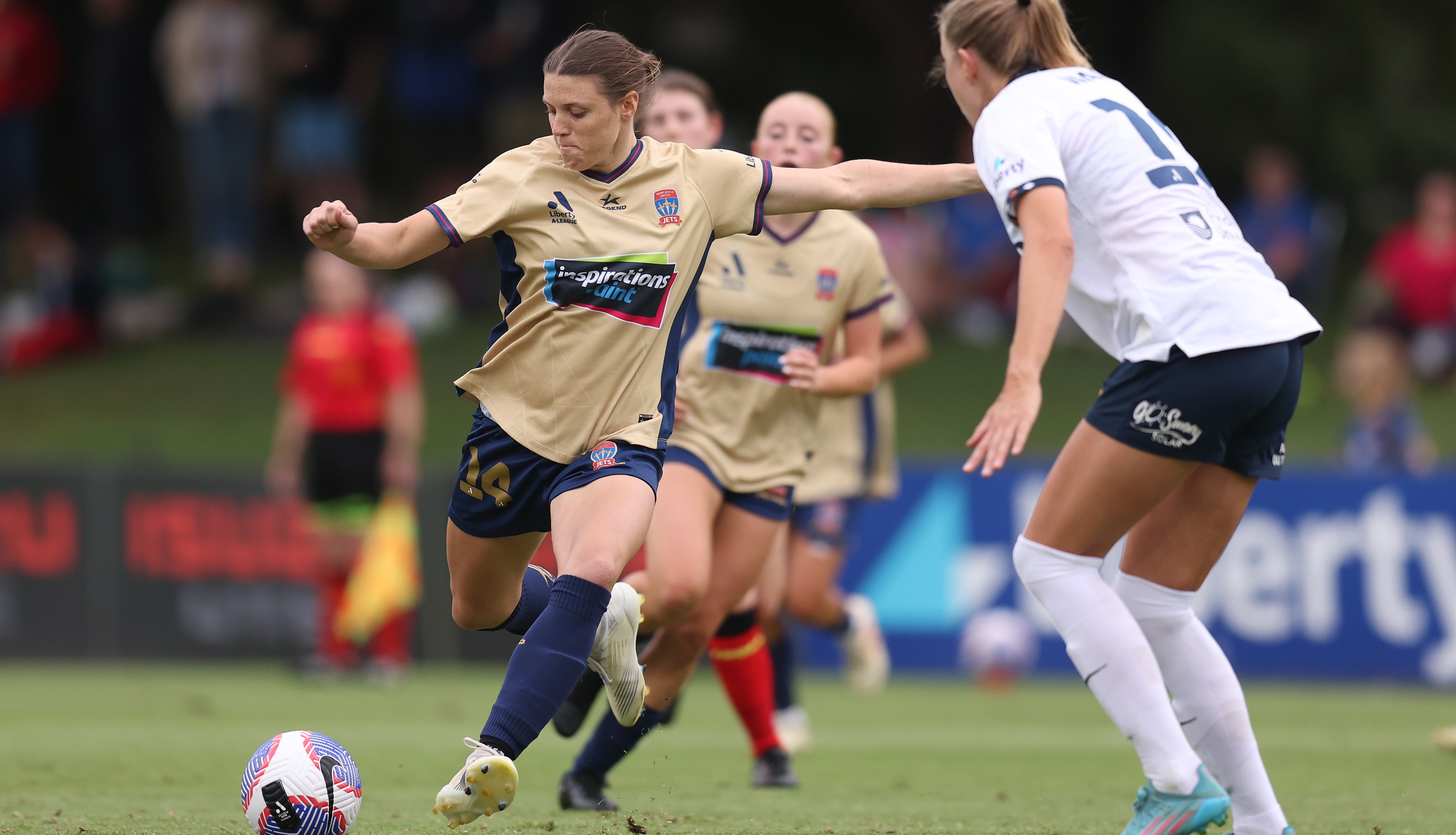 Newcastle Jets star Melina Ayres announces break from football