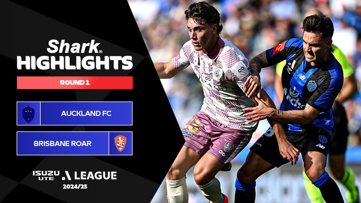 Auckland FC v Brisbane Roar FC – Shark Highlights | Isuzu UTE A-League 2024-25 | Round 01 | A ...