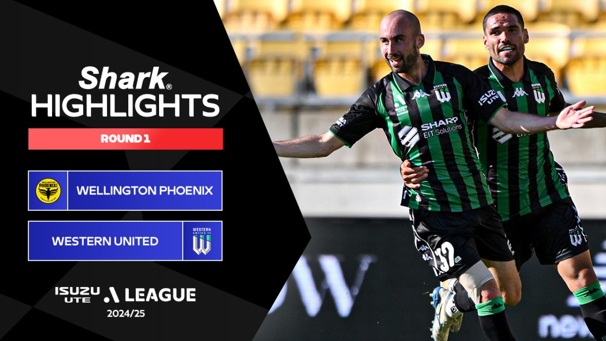 Wellington Phoenix v Western United – Shark Highlights | Isuzu UTE A-League 2024-25 | Round 01 ...