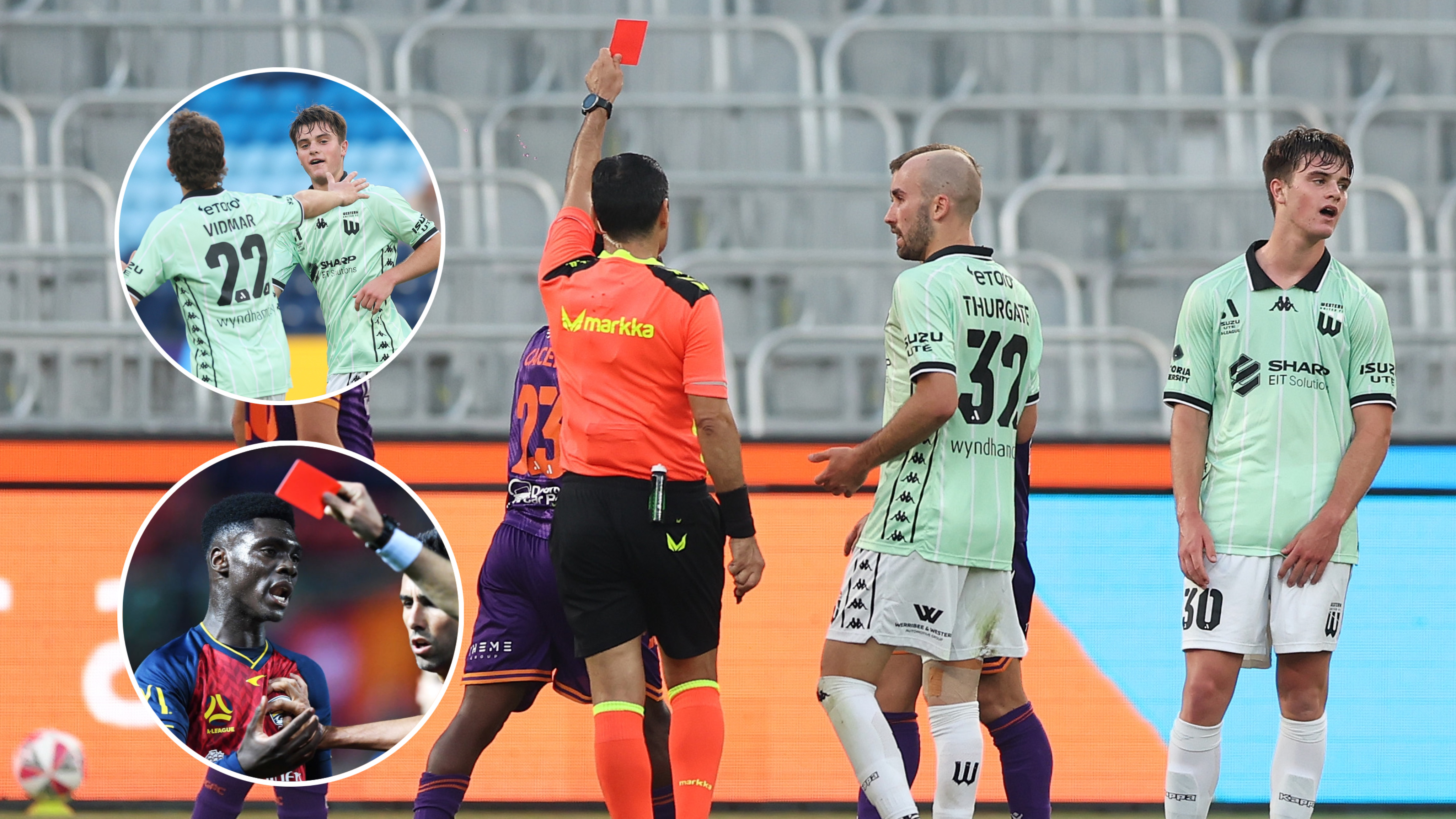Dylan Leonard's crazy piece of A-Leagues history after goal & a red