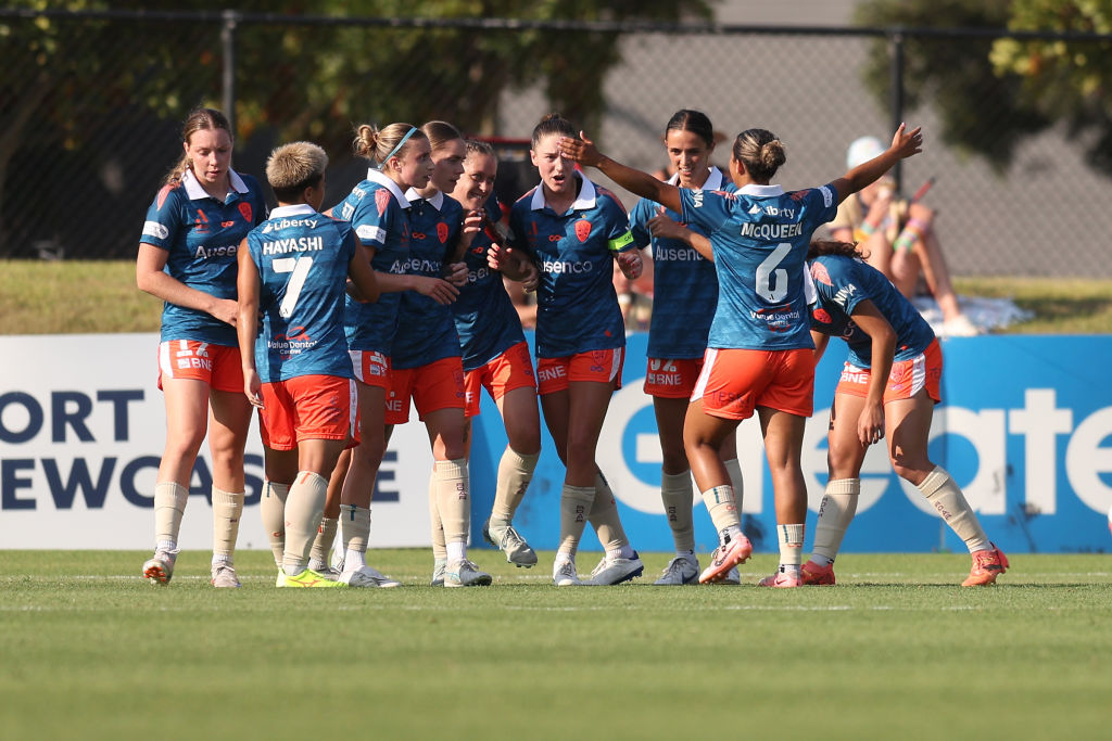 Matildas star's twin sister scores first professional hat-trick in A-League
