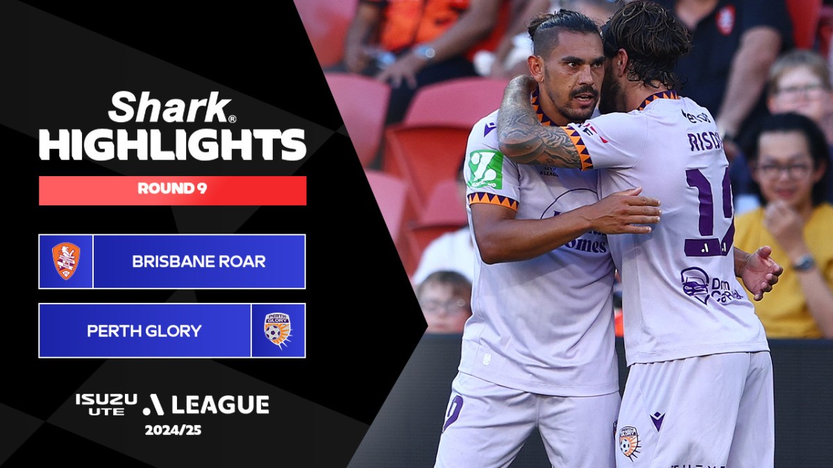 Brisbane Roar v Perth Glory – Shark Highlights | Isuzu UTE A-League 2024-25 | Round 09 | A ...