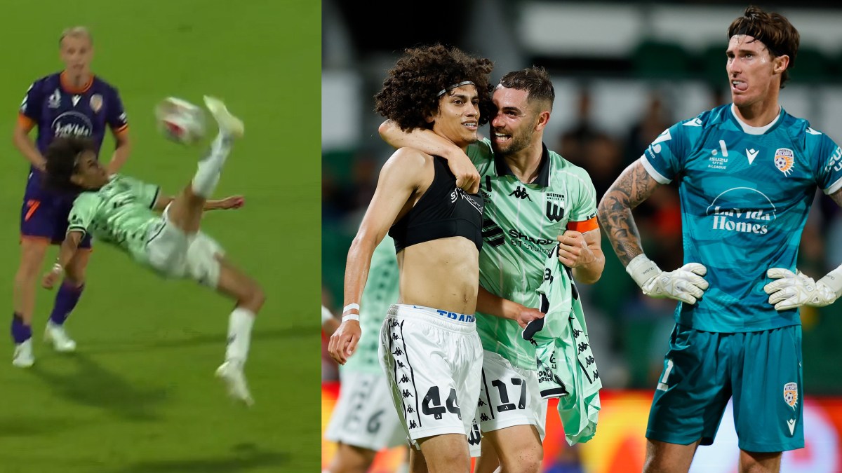 Perth Glory 2-3 Western United: Bicycle kick stunner breaks Glory hearts