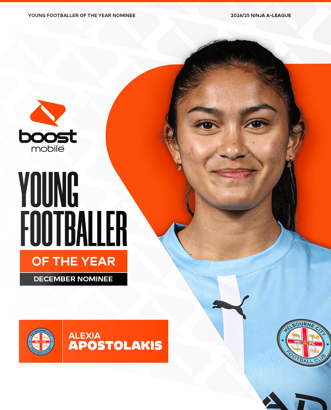 Apostolakis earns A-League Women Young Footballer of the Year December ...