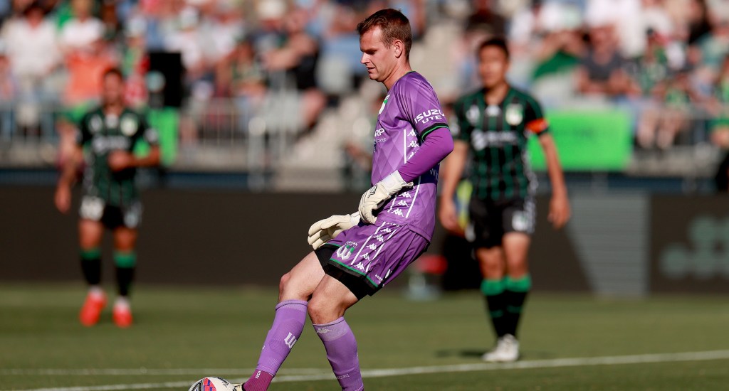 WATCH: Matt Sutton's A-League Men save against Mariners