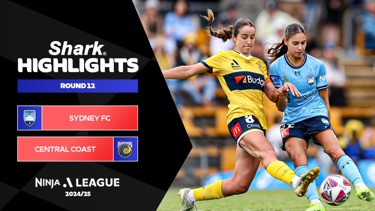 Sydney FC v Central Coast Mariners FC – Shark Highlights | Ninja A-League 2024-25 | Round 12 | A ...
