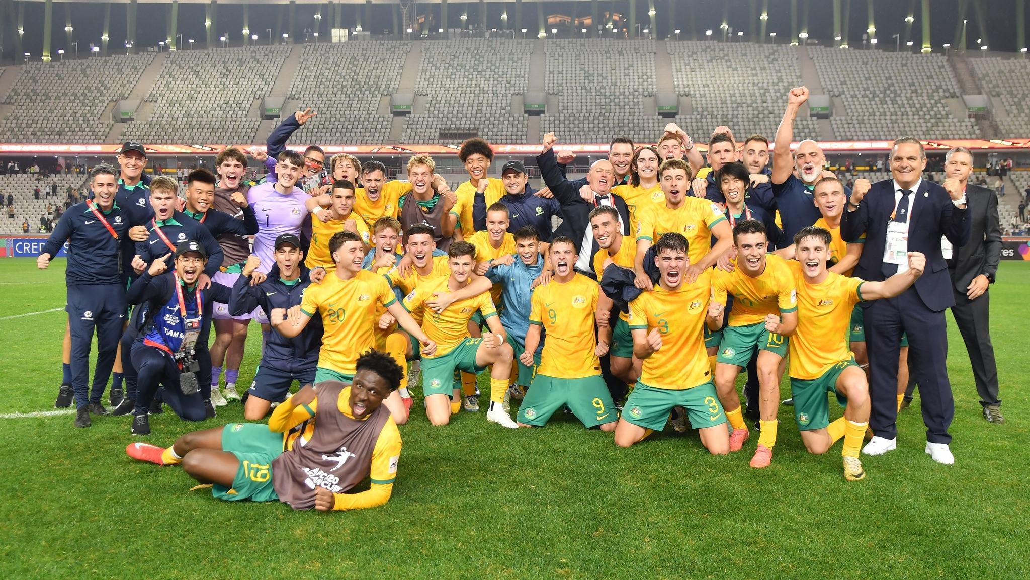 Young Socceroos qualify for U20 World Cup and Asian Cup semi-final
