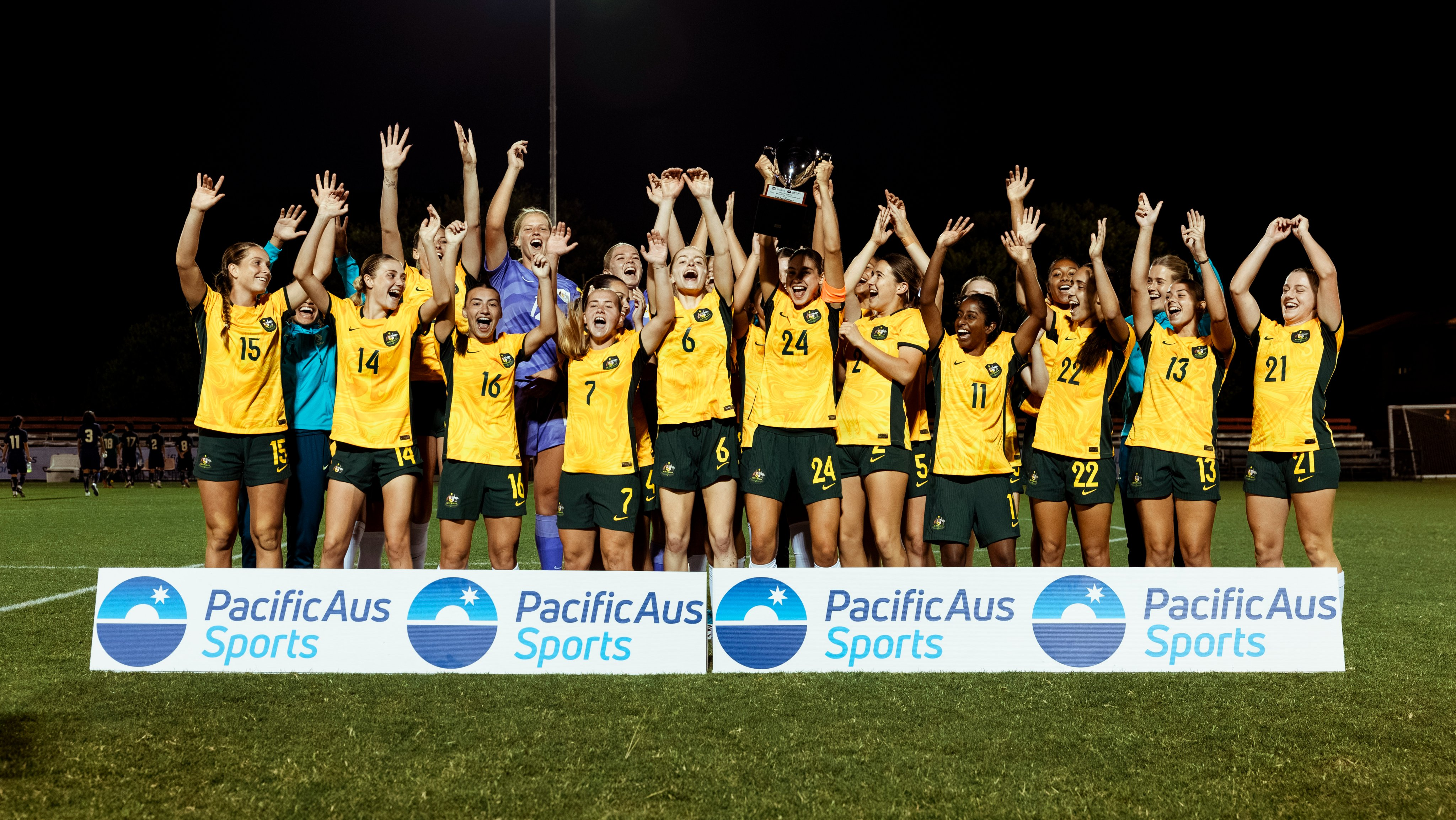 Young Matildas win PacificAus Four Nations Tournament