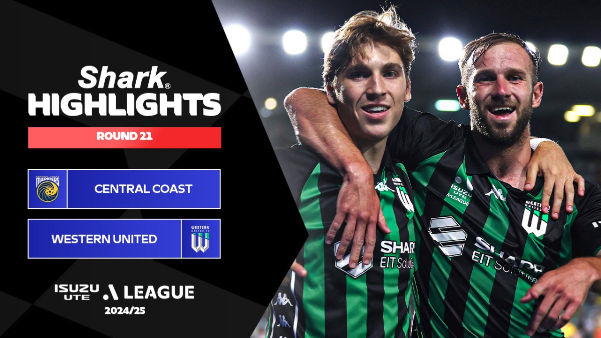 Central Coast Mariners v Western United – Shark Highlights | Isuzu UTE A-League 2024-25 | Round ...