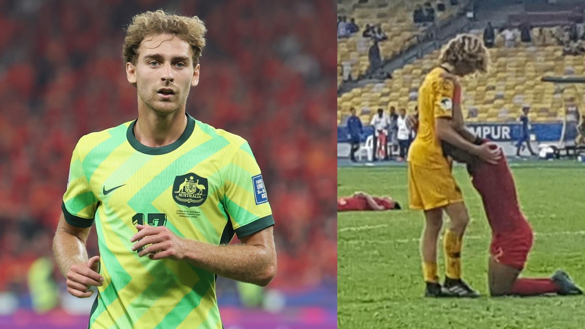 Ryan Teague praised after impressive Socceroos debut