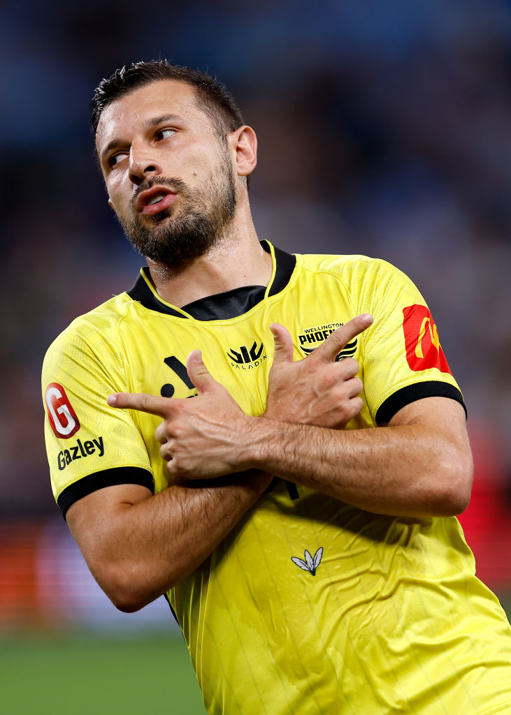 Wellington Phoenix great Kosta Barbarouses makes A-League history