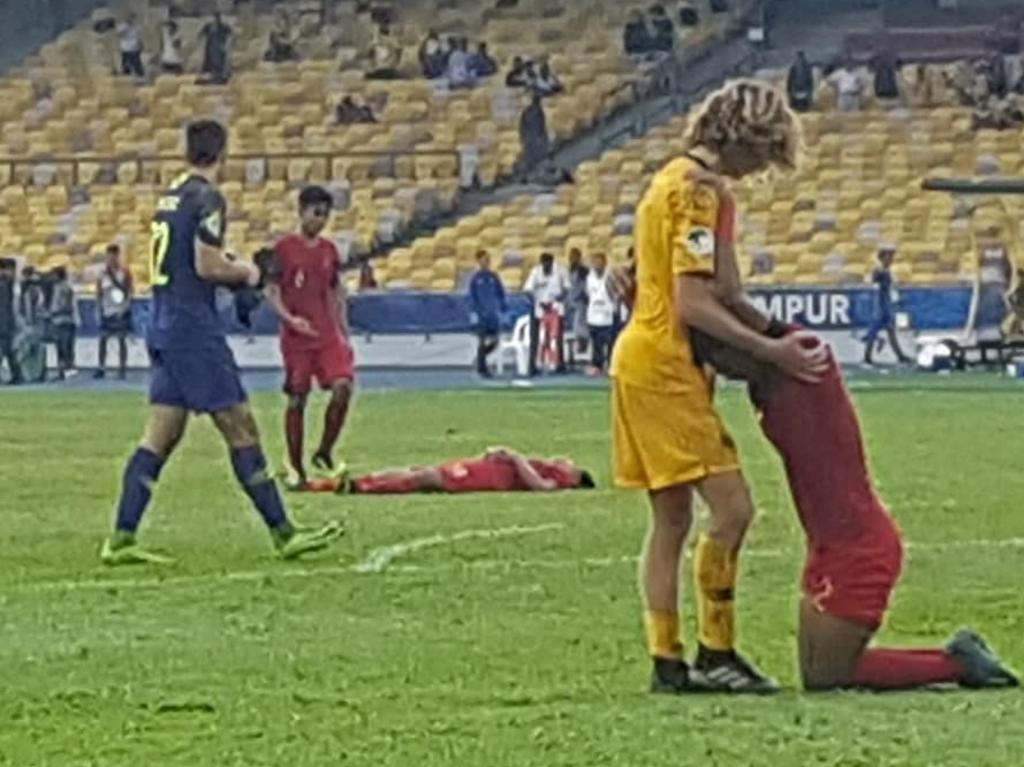 Ryan Teague praised after impressive Socceroos debut