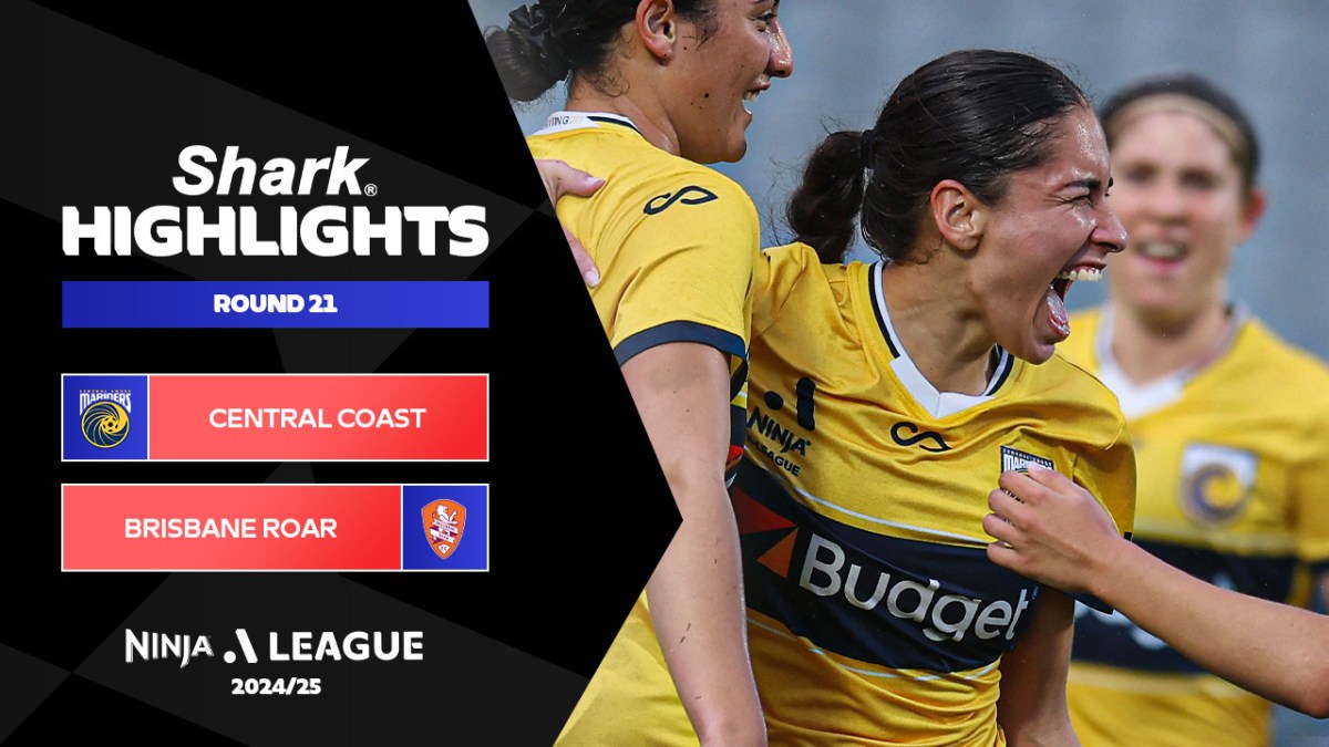 Central Coast Mariners v Brisbane Roar – Shark Highlights | Ninja A-League 2024-25 | Round 21 ...
