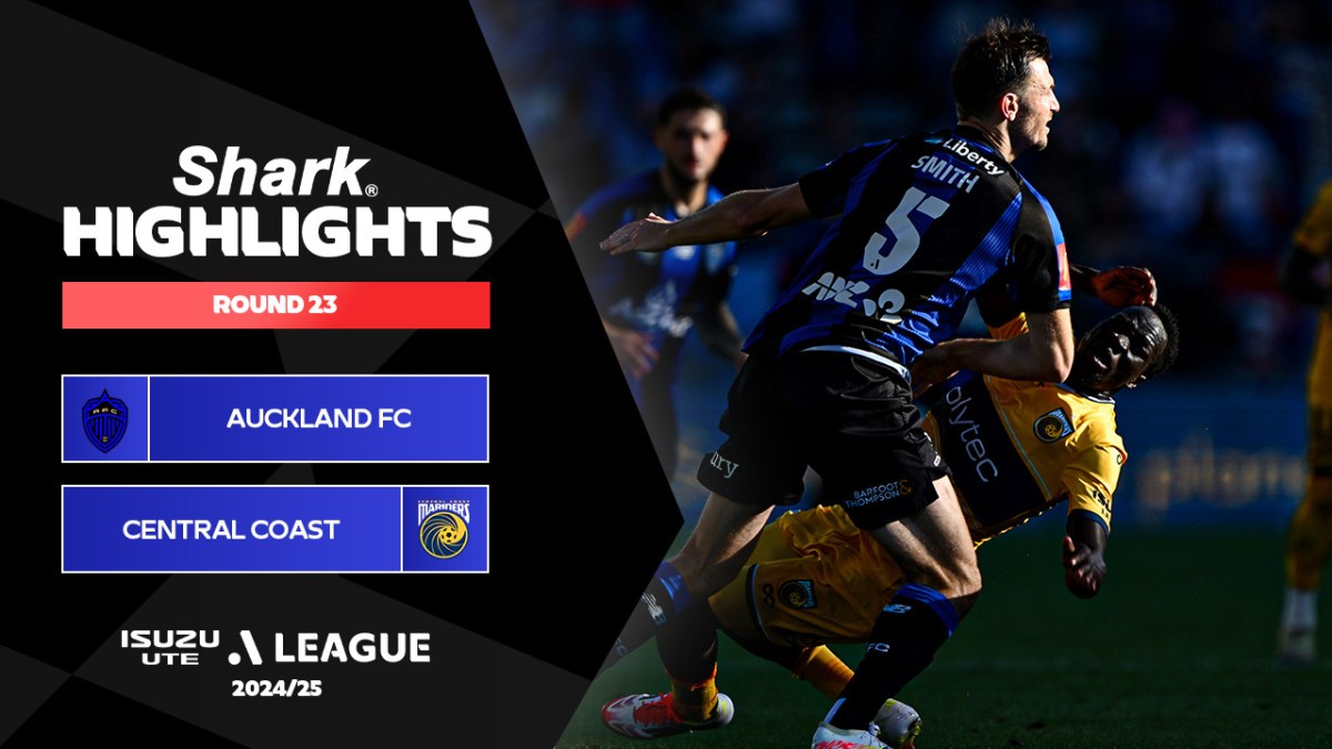 Auckland FC v Central Coast Mariners – Shark Highlights | Isuzu UTE A-League 2024-25 | Round 23 ...