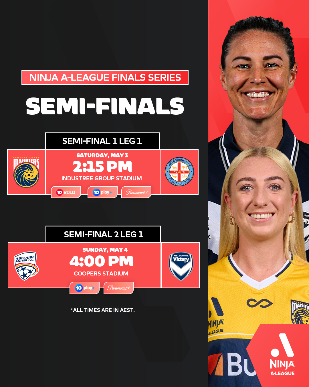 A-League Women Semi-Finals locked in: Dates, tickets, broadcast, how to ...
