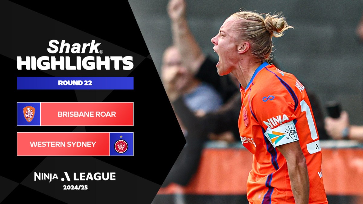 Brisbane Roar v Western Sydney Wanderers – Shark Highlights | Ninja A-League 2024-25 | Round 22 ...