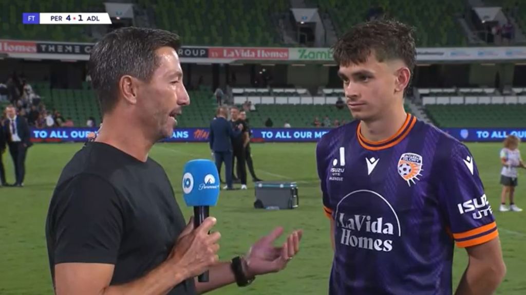 A-League gun discusses imminent overseas transfer after Perth Glory rout