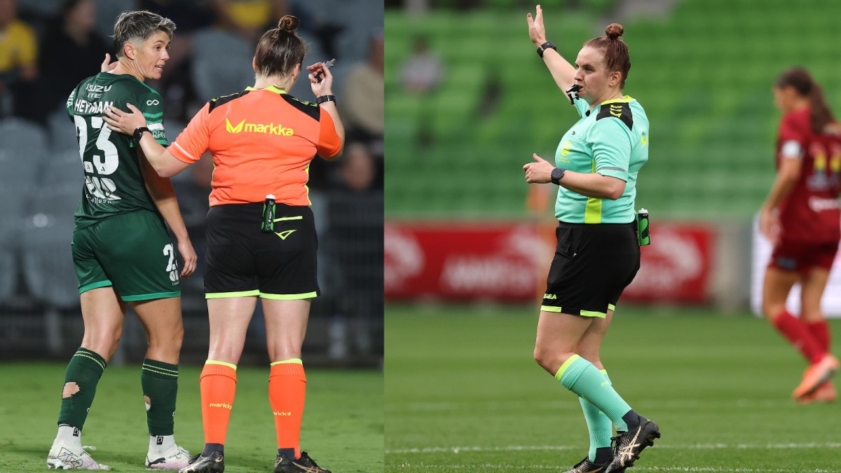 Izzy Cooper named 2024-25 Ninja A-League Referee of the Year