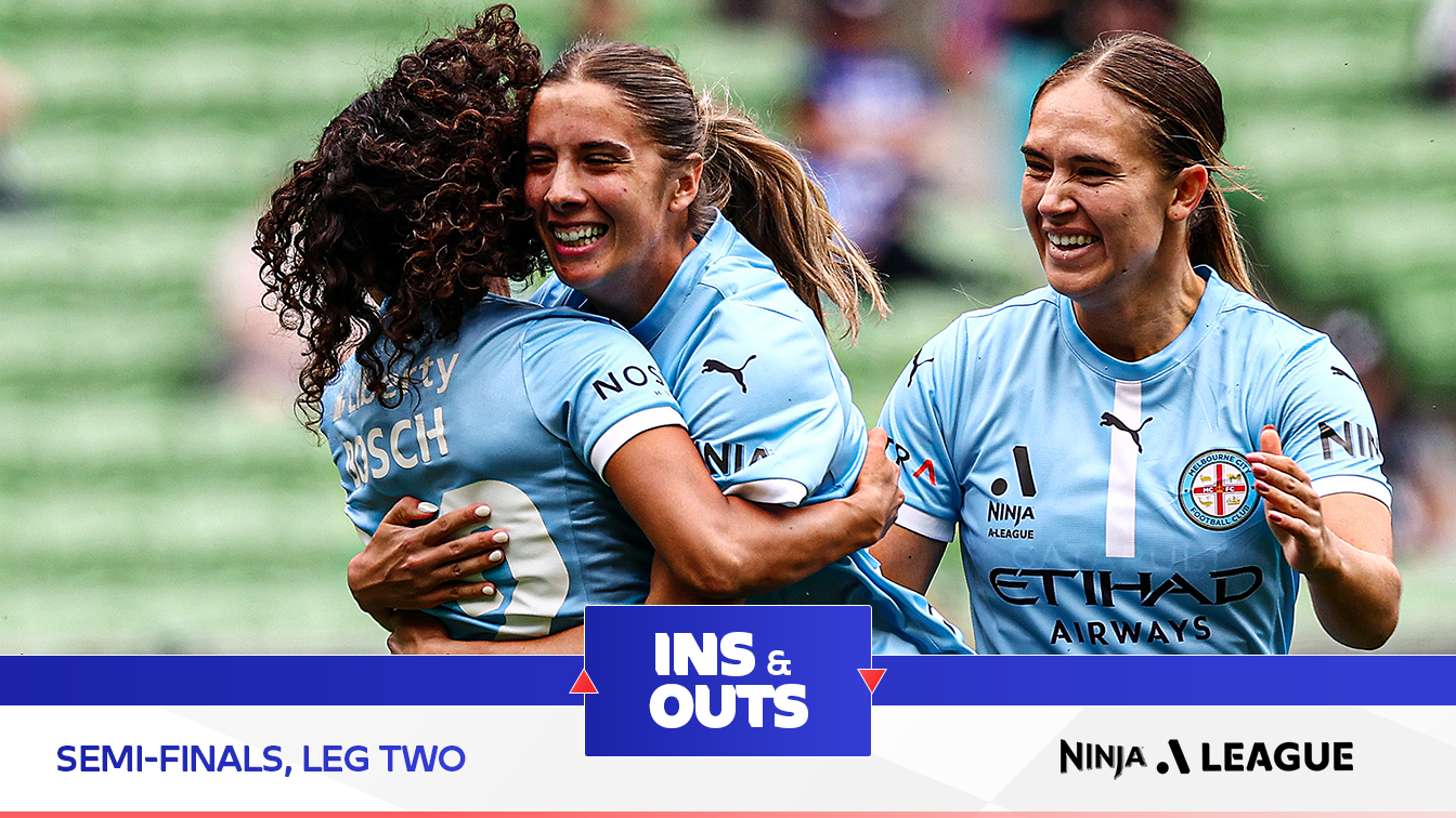A-League Women Semi-Finals, leg two team news, ins & outs