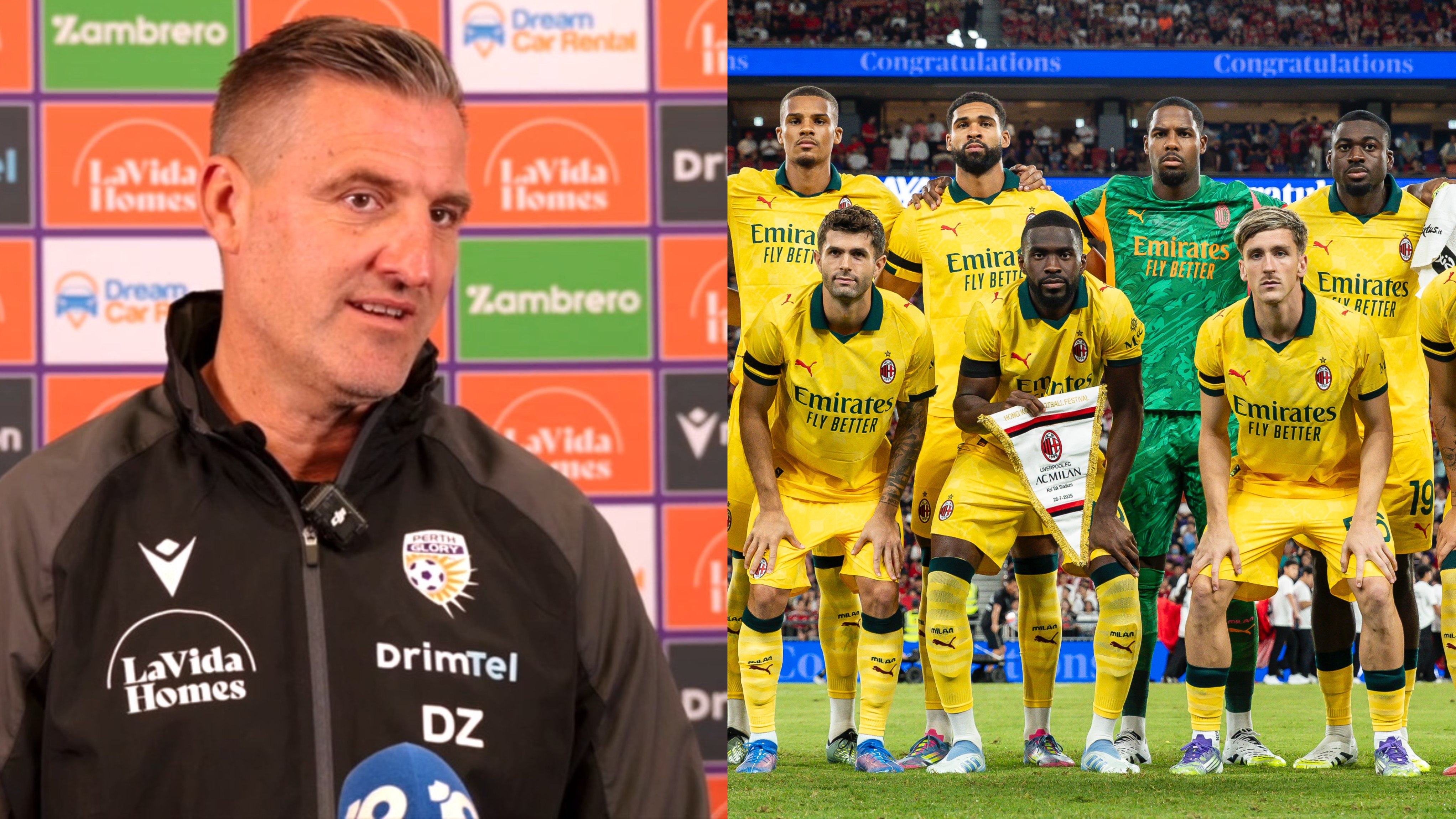 Perth Glory v AC Milan: Preview, Talking Points, Match details