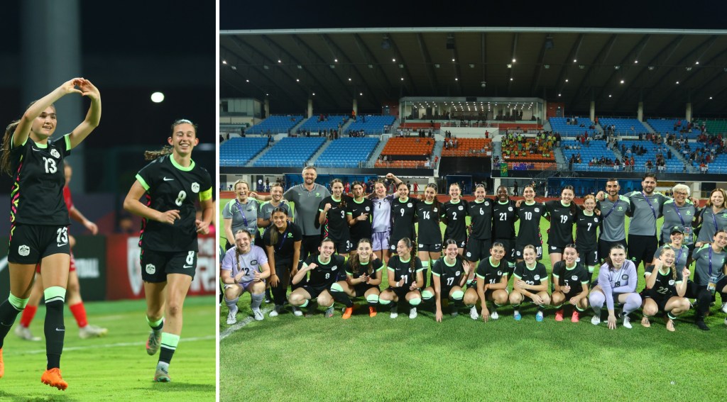 Australia score 33 goals in two games to earn Asian Cup spot