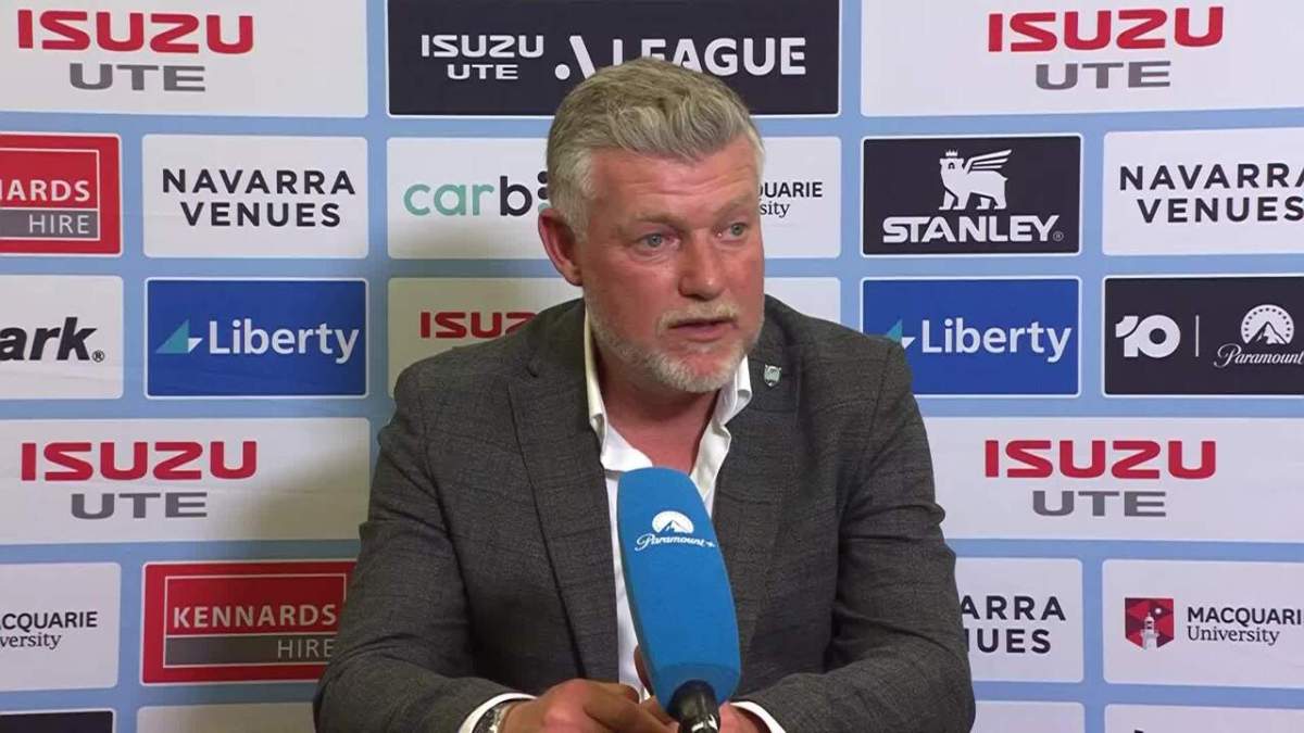 Ufuk Talay | Press Conference | Sydney FC v Central Coast Mariners | A ...