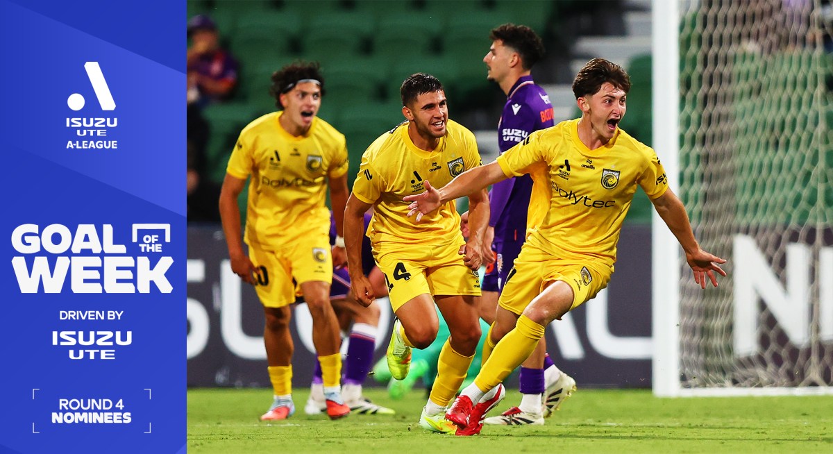 Vote now for A-League Men Round 4 Goal of the Week