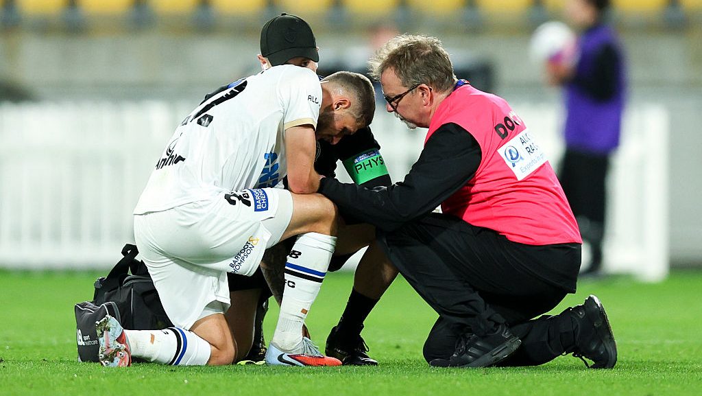 A-League injury news: Auckland captain hurt in NZ Derby
