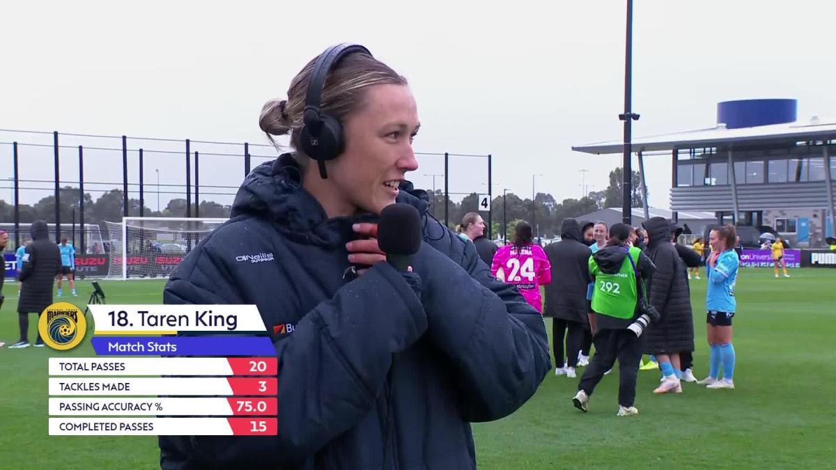 Holly McNamara | Post-Match Interview | Melbourne City v Central Coast ...