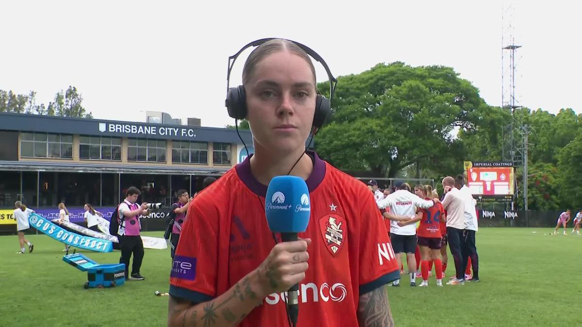 Sharn Freier | Post-Match Interview | Brisbane Roar v Western Sydney ...