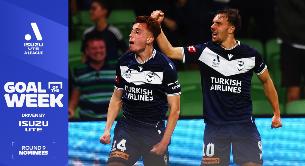 Vote now for A-League Men Round 9 Goal of the Week